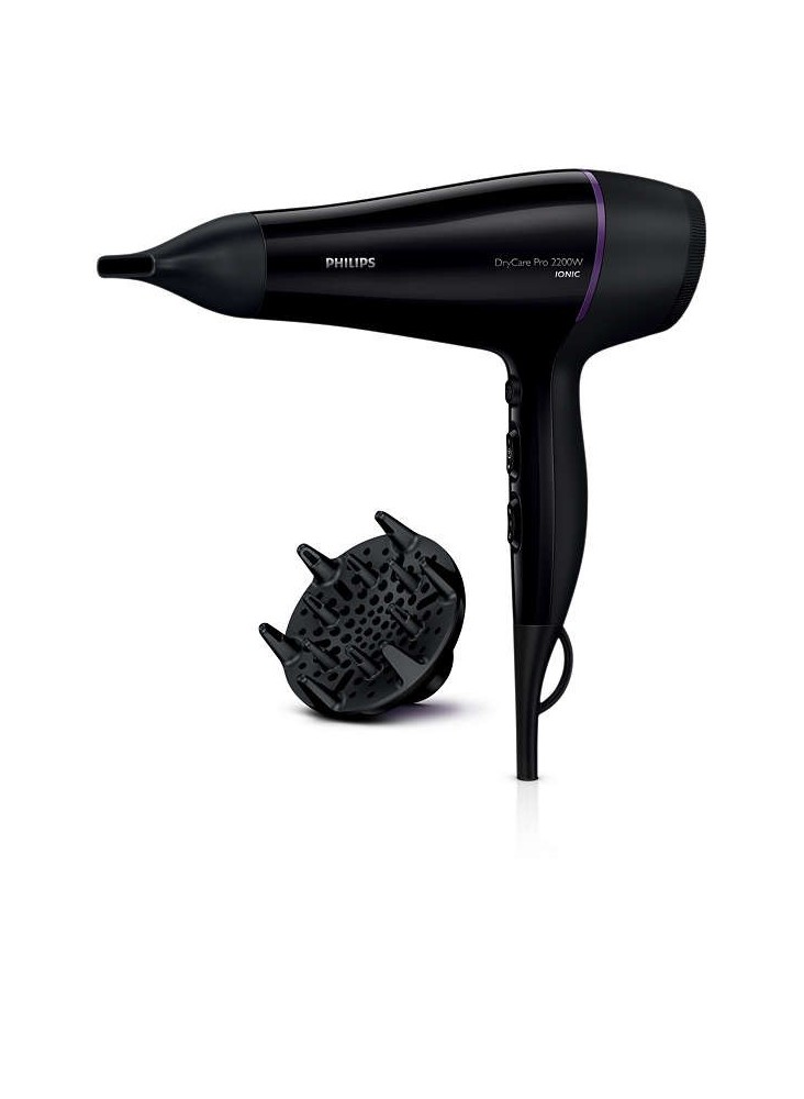 PHILIPS SECADOR CABELO 2200WT IONIC C/DIFUSOR